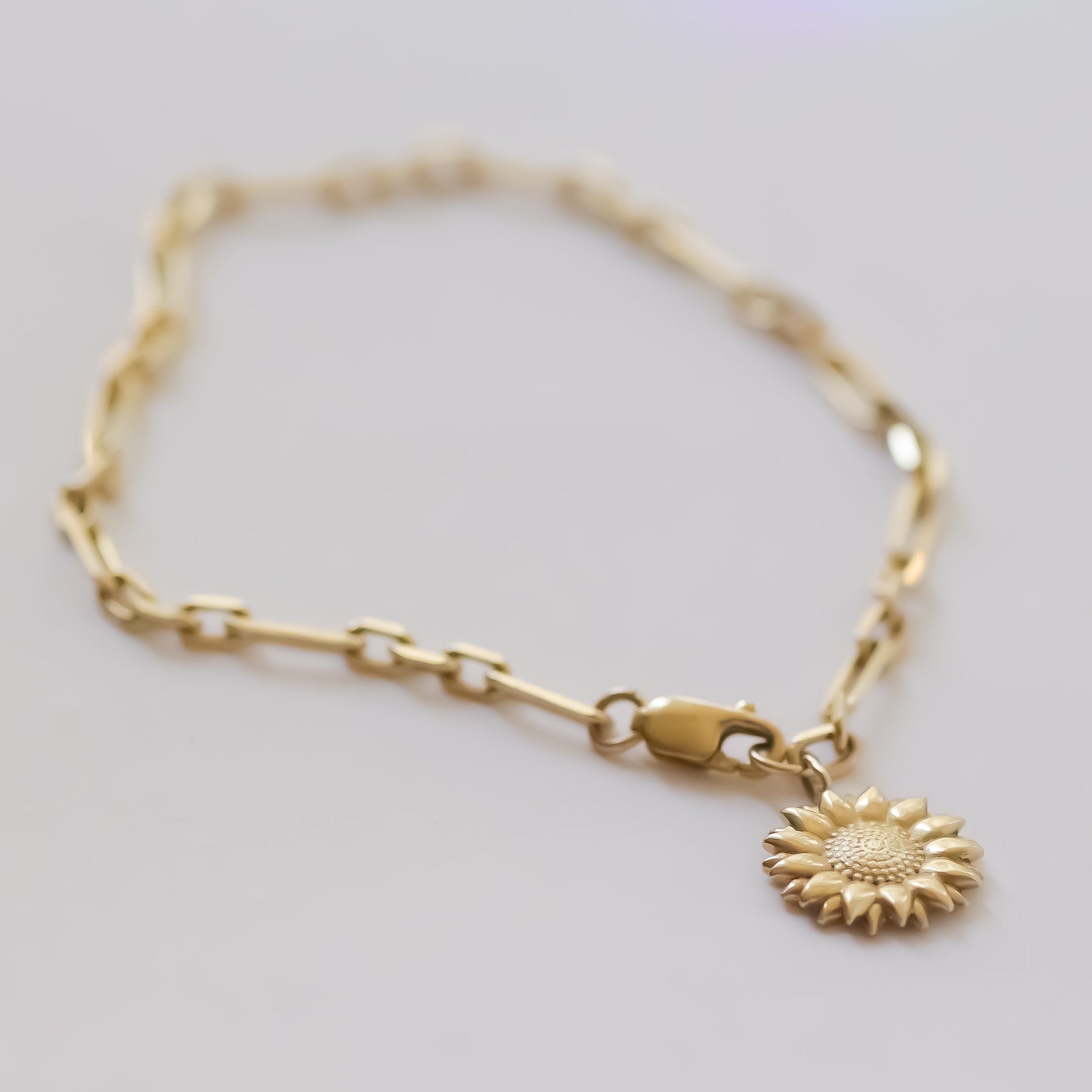 Sunflower Bracelet 14k gold – Signet Collection IL